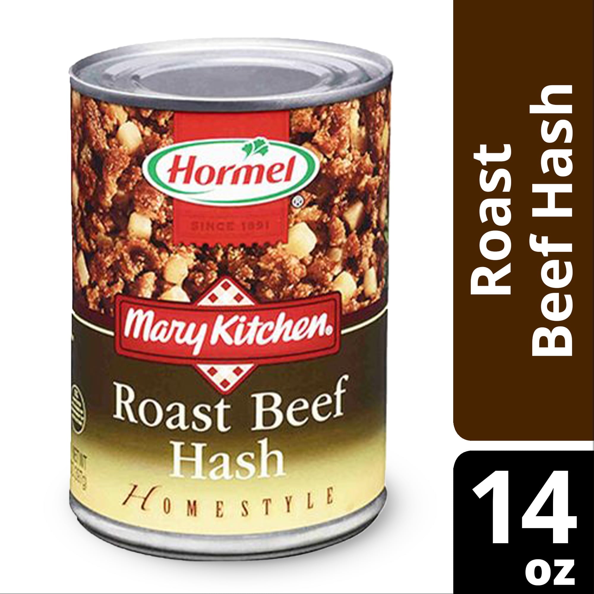 MARY KITCHEN Roast Beef Hash, Canned Roast Beef Hash, 15 oz Can ...